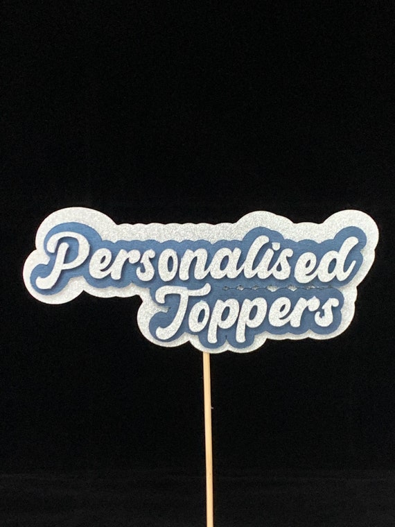 3 Layer Cake Topper | Etsy