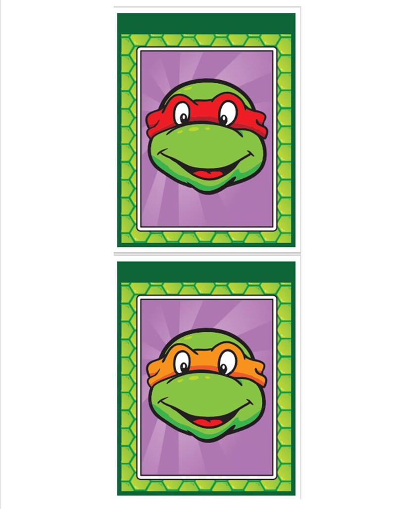 Ninja Turtles Ninja Turtles Banner Ninja Turtles Party Birthday Kids ...