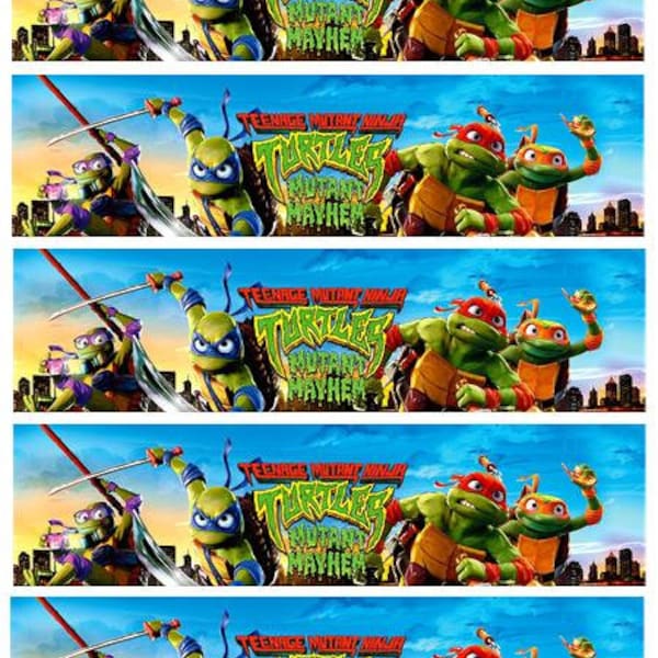 Tmnt Birthday - Etsy