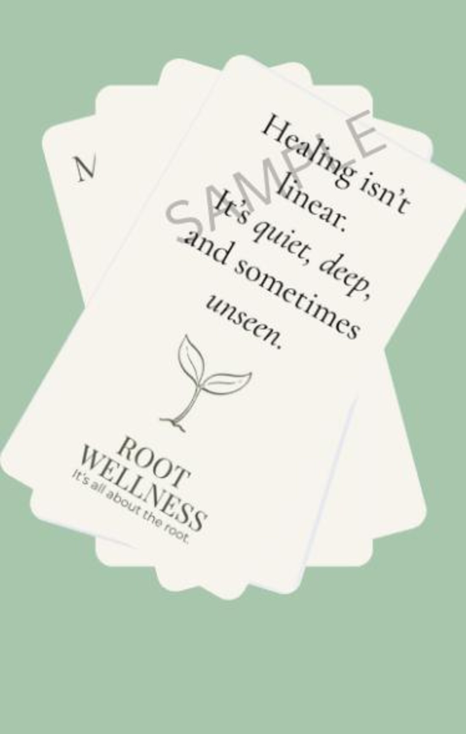 Printable Affirmation Cards | 44 Card Deck | Chronic Illness Support ...