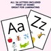 ALPHABET Letter Cards / Homeschooling/ Preschool - Etsy