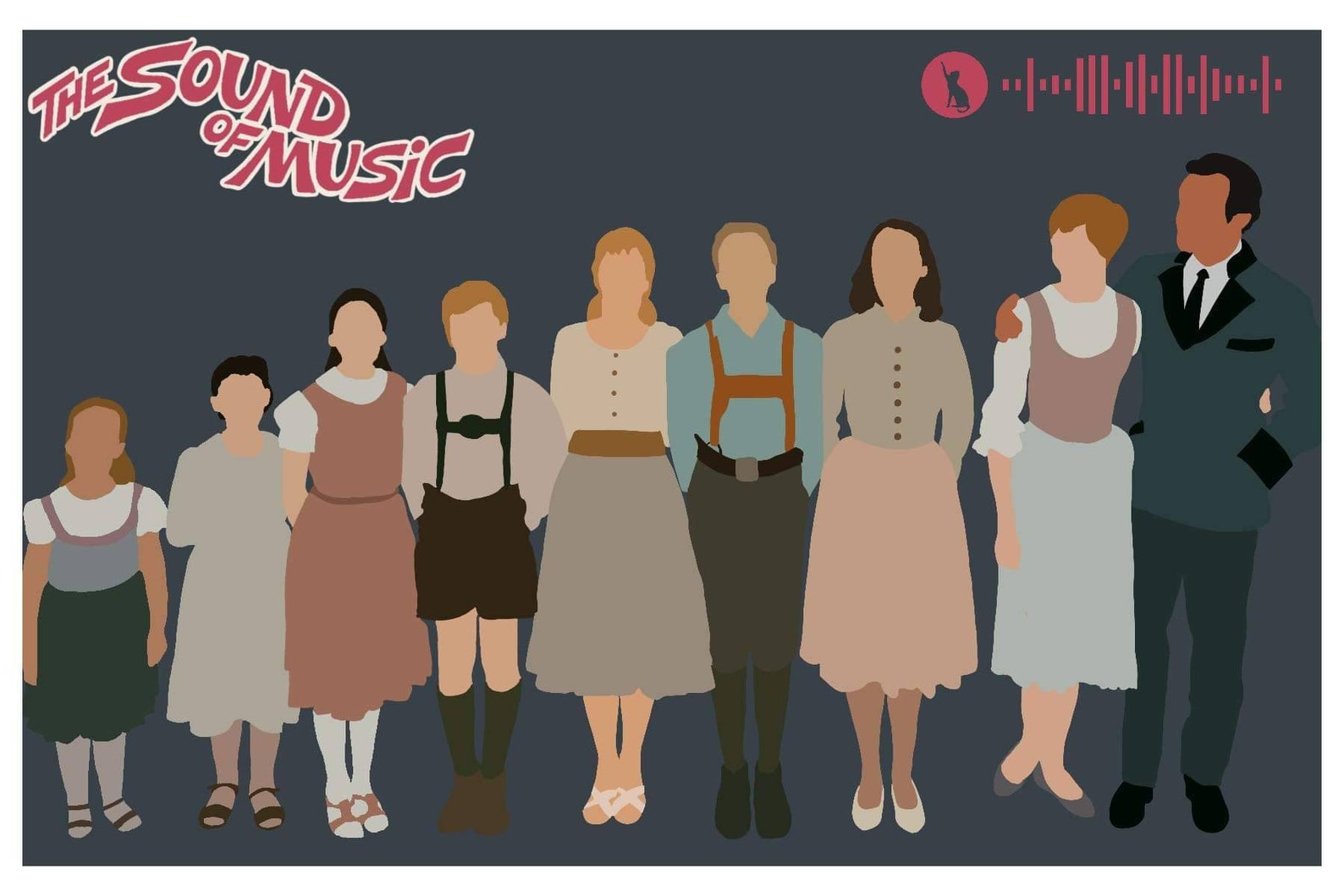 The Sound Of Music art print | Etsy
