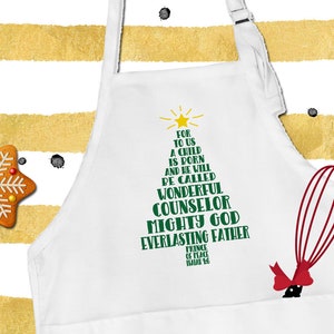 Isaiah 9:6 SVG, Christmas Tree Svg, Christmas Bible Verse Svg ...