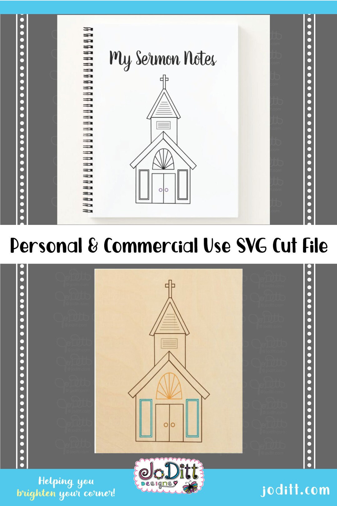 Church SVG Church Clipart Cross Svg Christian Svg Religious Svg Cross ...