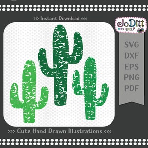 Cactus SVG: Boho SVG, Grunge Svg, Cactus Clipart, Desert Svg, Western ...