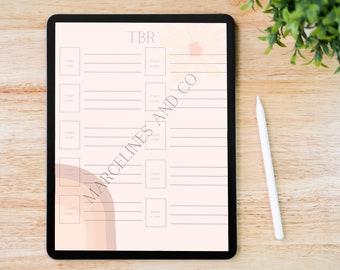 Tbr Planner List - Etsy