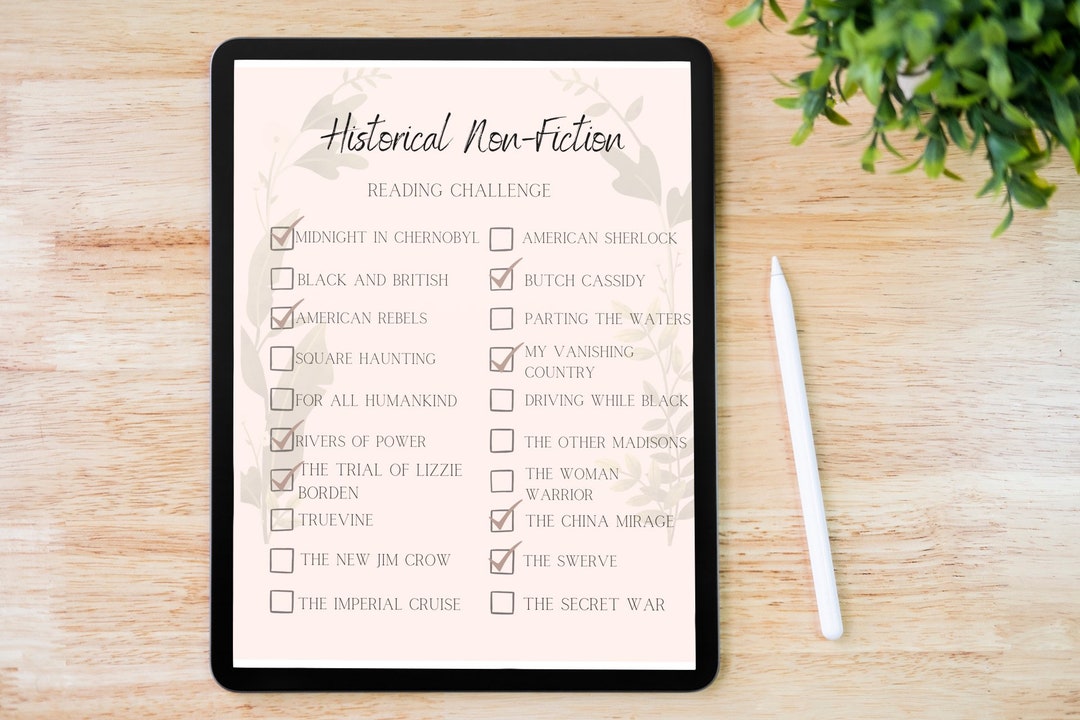 Historische Non-Fiction Reading Challenge, Genre Reading Challenge ...