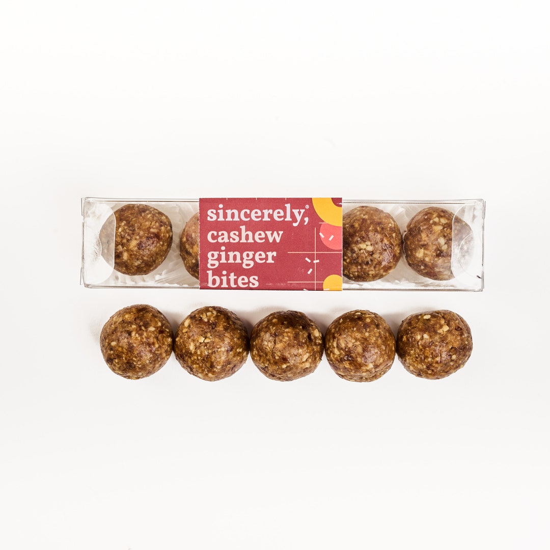 Healthy Bliss With Cashew Ginger Bites - Vegan, Paleo and Gluten-free ...