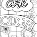You Are Enough, Adult Self-love Coloring Page - Etsy
