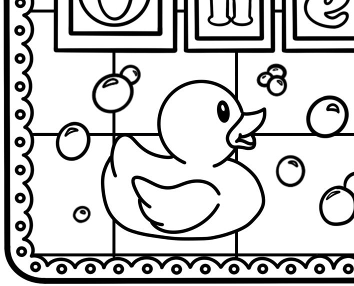 Little One, Ddlg/cgl/adult Coloring Page - Etsy