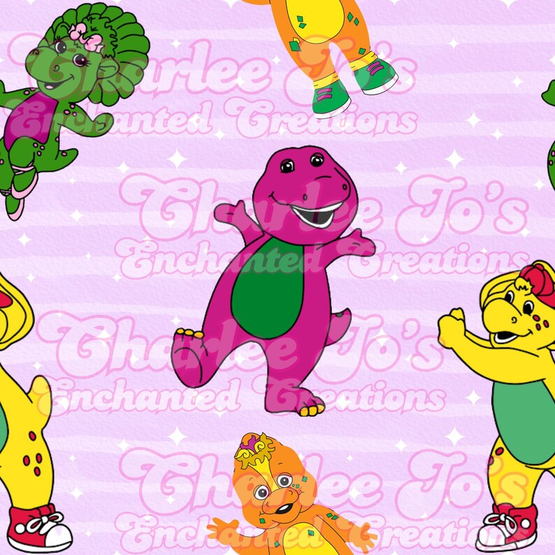 Stripes, Purple Dinosaur Seamless, Barney, Png, Jpg, Baby Bop, Seamless ...
