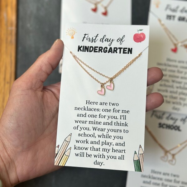 Back to School Necklaces - Etsy