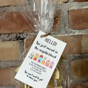 Hello Neighbor Tag Hello We Just Moved in Tag New Neighbor Tag for ...