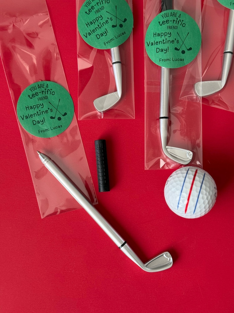 Golf Club Favor Pen for Birthday Class Favors With Personalized ...