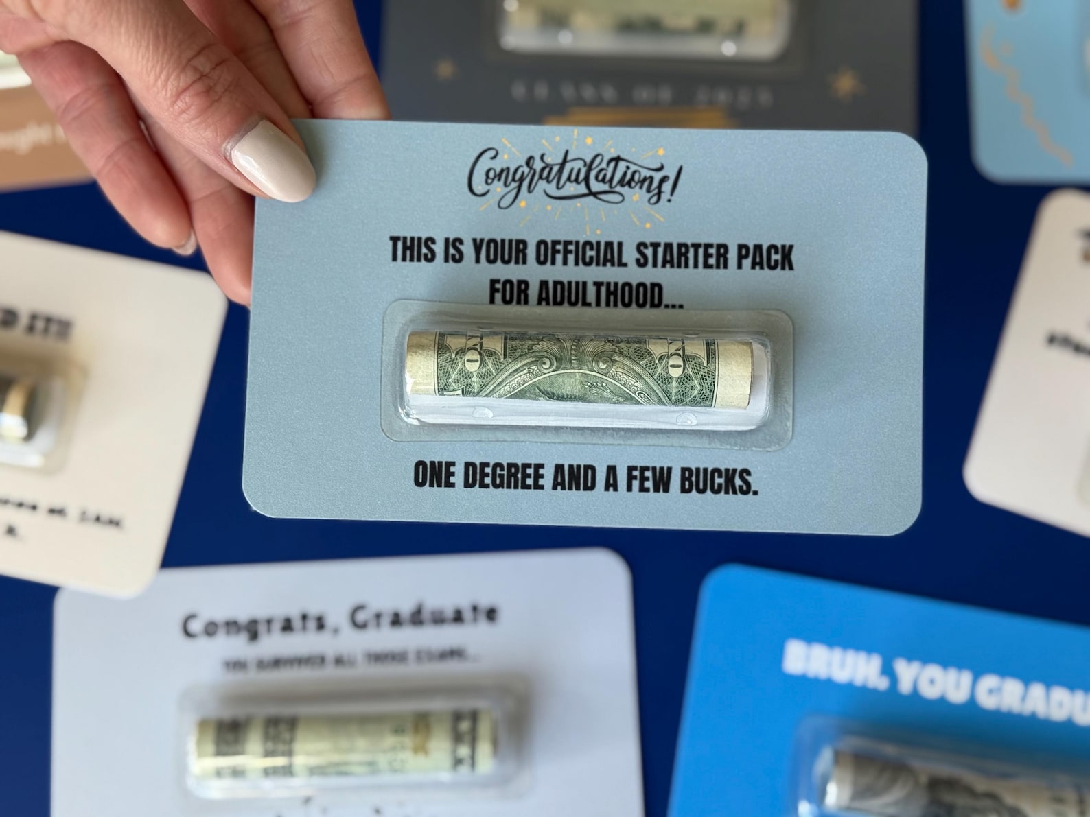 Funny Graduation Bruh Money Holder Gift for 6th Grade Graduates High ...