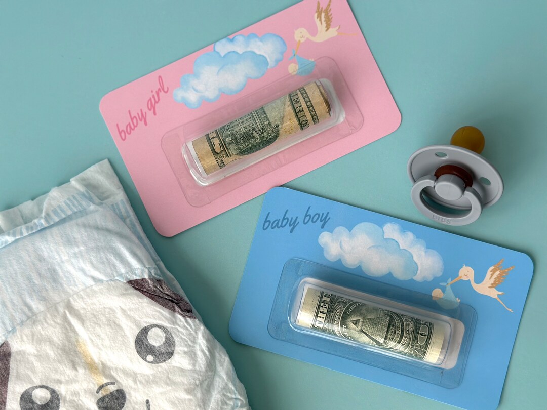 Baby Shower Money Card: Diaper Fund Gift Card Holder - Etsy