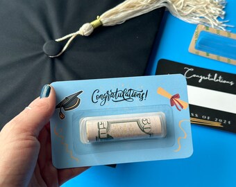 Black and Gold Graduation Money Card Holdersgraduation Cash ...