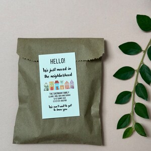 Hello Neighbor Tag Hello We Just Moved in Tag New Neighbor Tag for ...