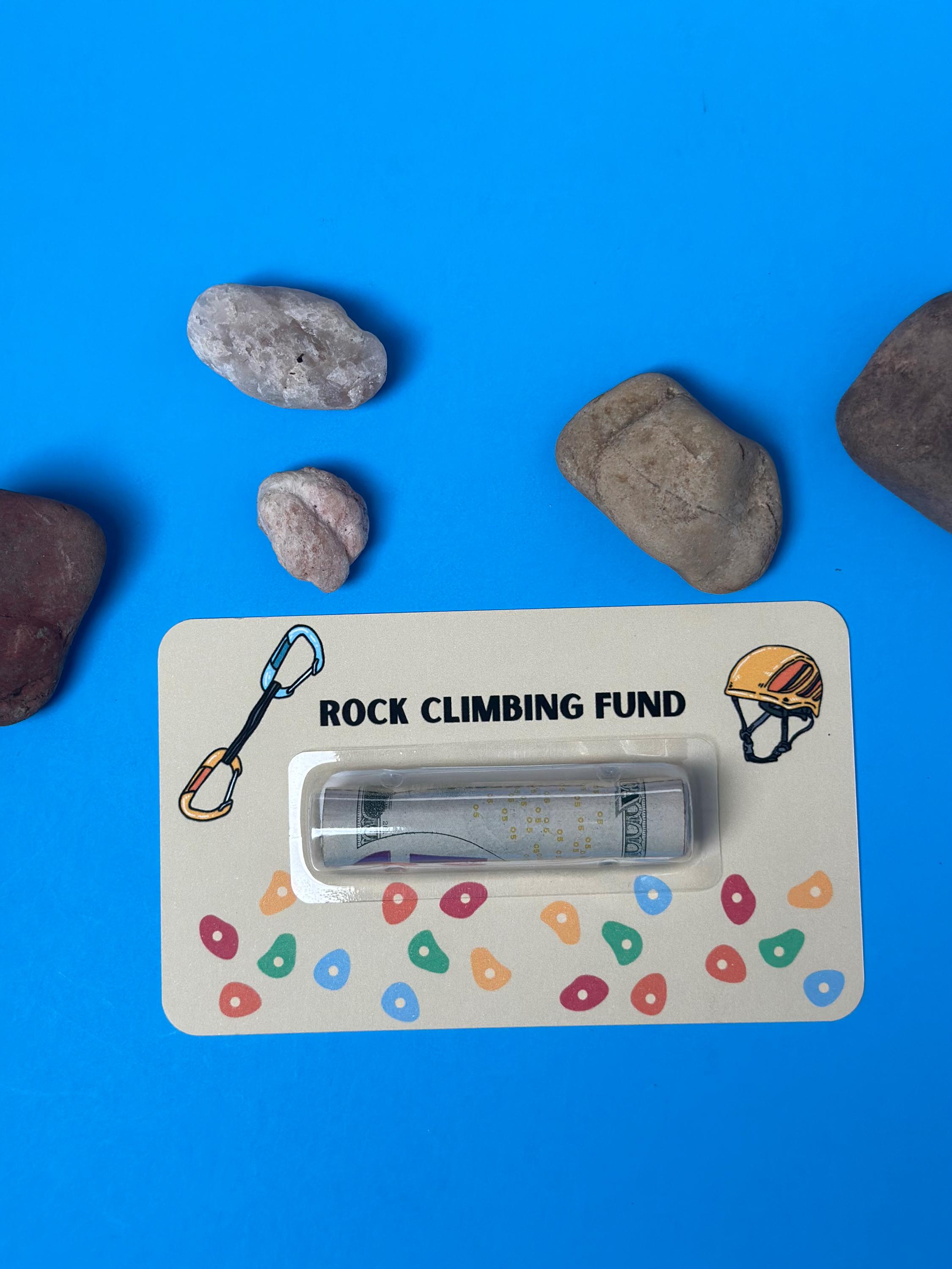 Rock Climbing Money Card Gift | Teens Gifts Boys Cash Holder Dome for ...