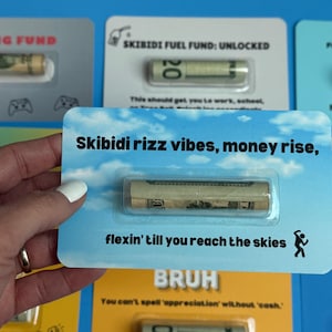 Funny Gift for Teen Boy Bruh Money Card Gift | Teens Gifts for Boys ...