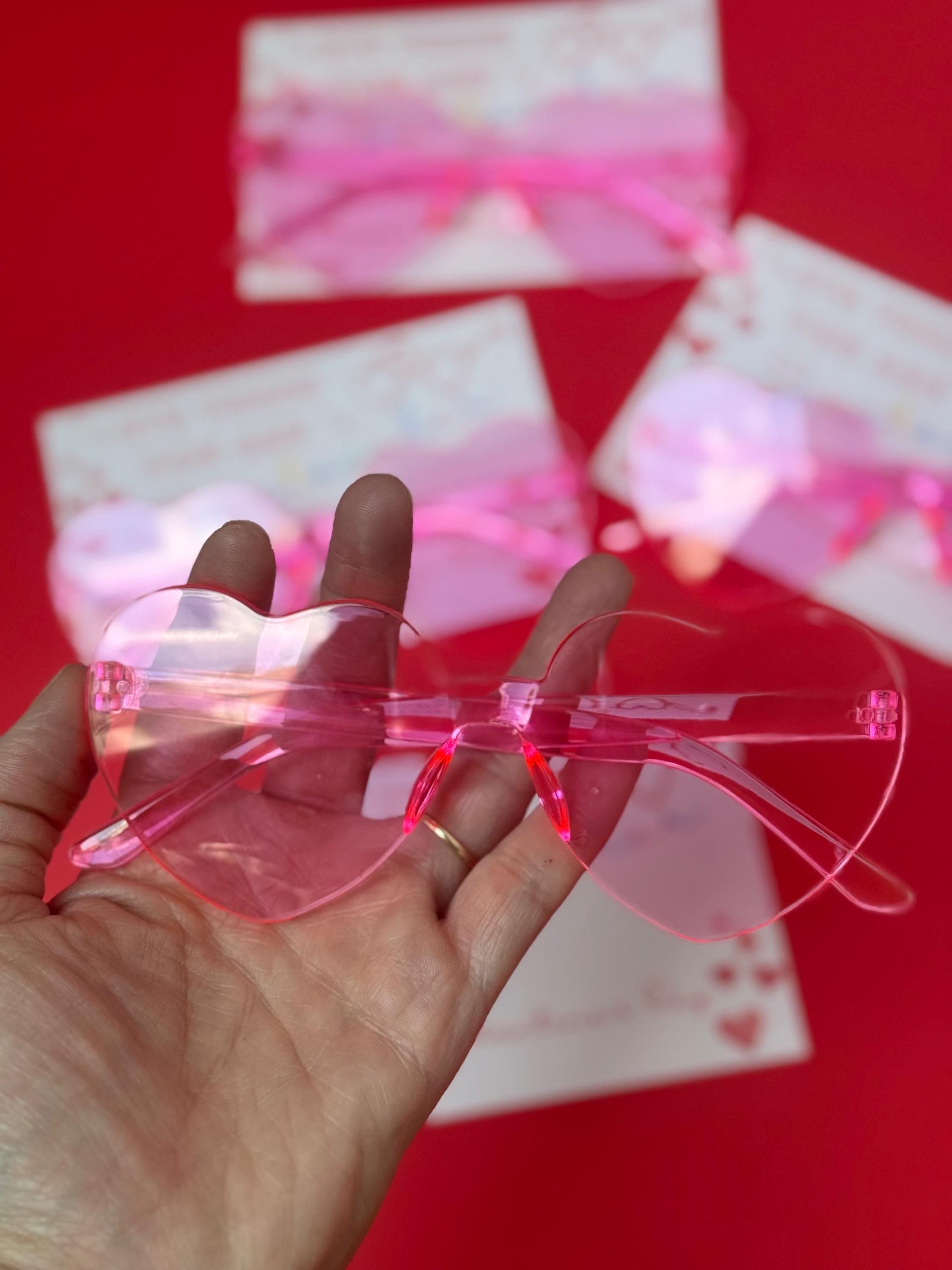 Valentine Heart Sunglasses Non Candy Valentines for Kids, for School ...