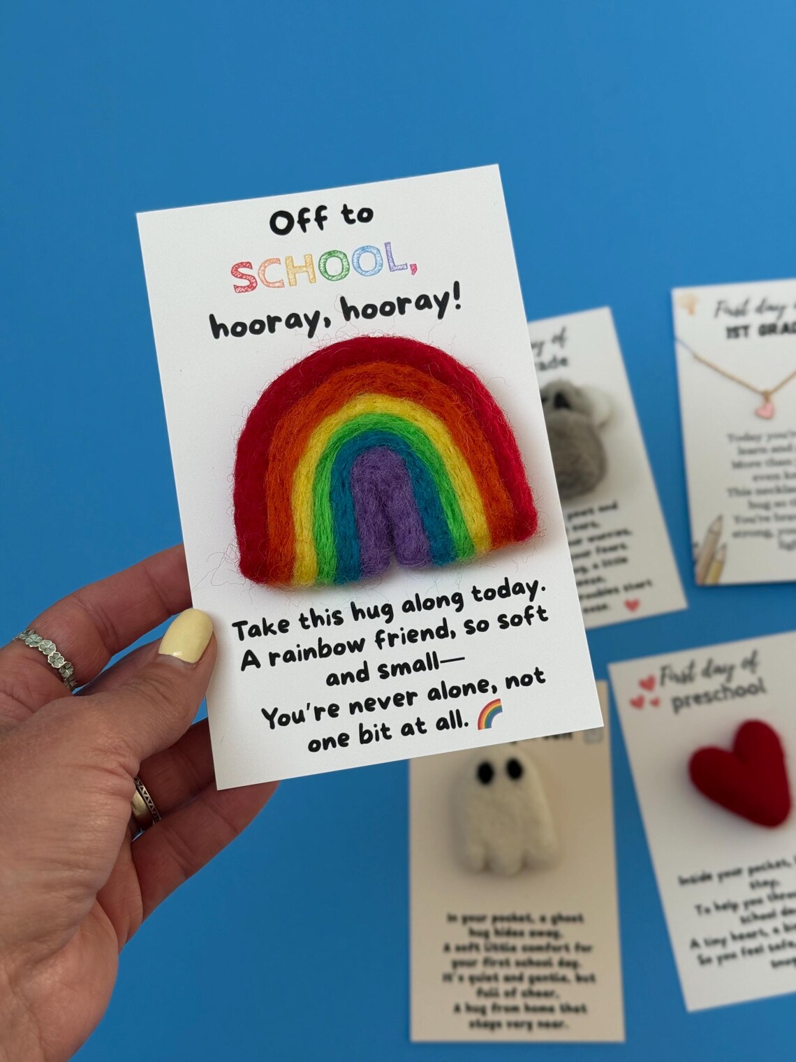 Back to School Gift First Day of Kindergarten 1st Grade Necklace Set ...