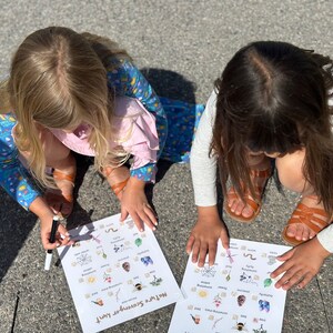 Outdoor Nature Scavenger Hunt Mindfulness Learning Science Activity for ...