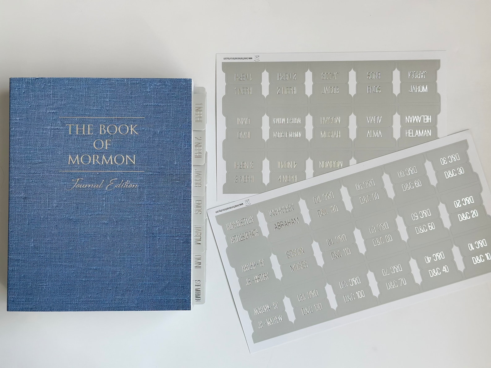 Book of Mormon Doctrine and Covenants D&C and Bible Tab Stickers ...