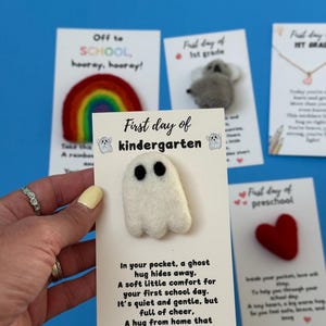 Back to School Gift First Day of Kindergarten 1st Grade Necklace Set ...