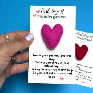 Back to School Gift First Day of Kindergarten 1st Grade Necklace Set ...