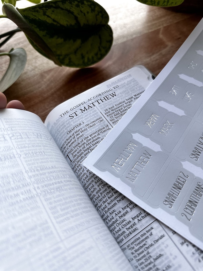 Book of Mormon Doctrine and Covenants D&C and Bible Tab Stickers ...