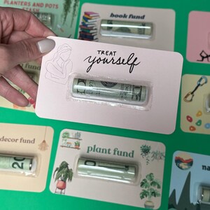 Plant Fund Money Card for Plant Lovers Gift Idea | Plant Lady Mom ...