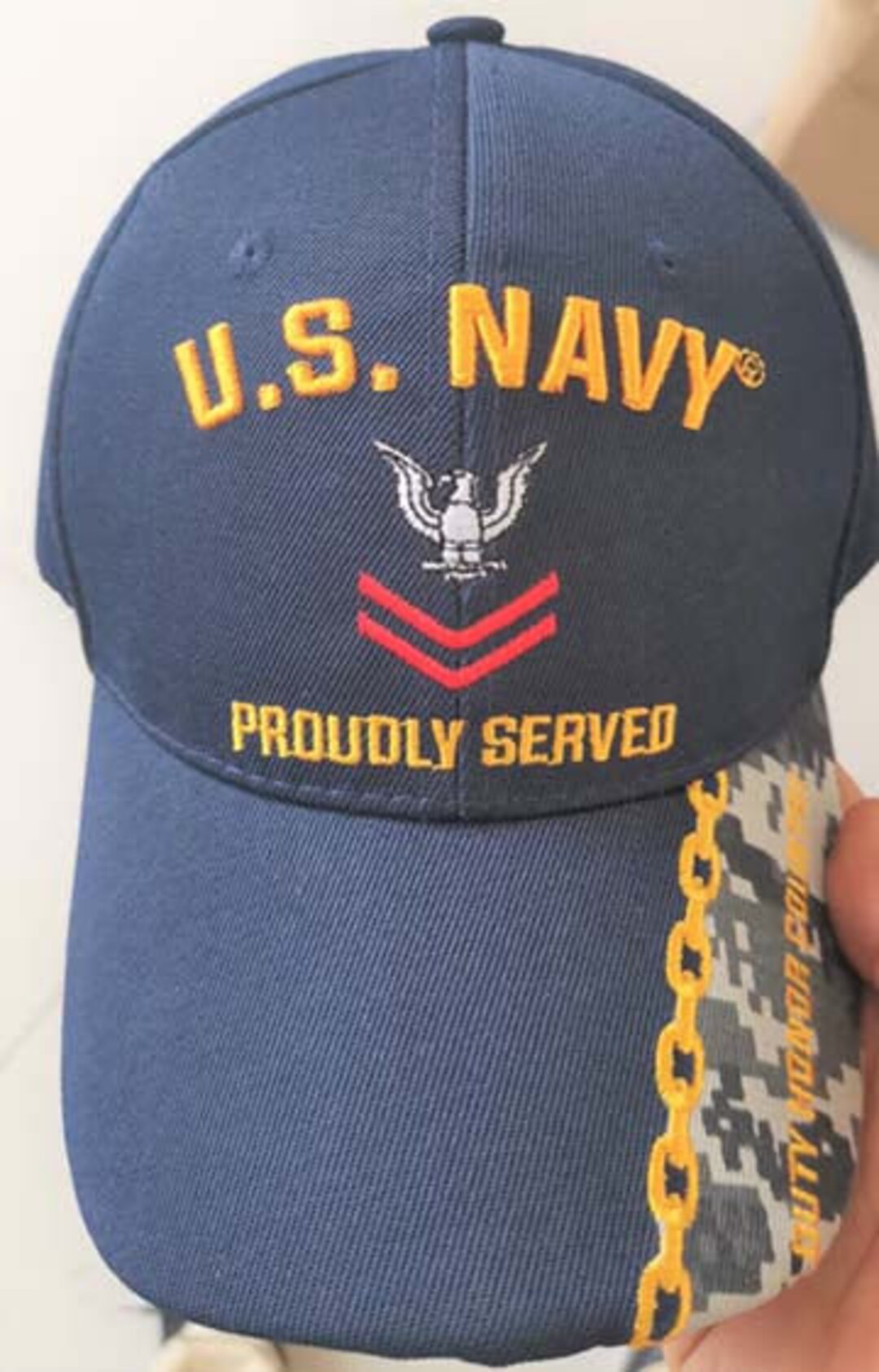 Navy PO 2nd Class Cap USN US Navy PO2 - Etsy