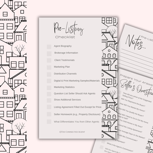 Pre Listing Packet - Etsy