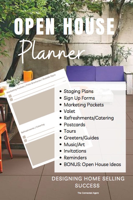 Real Estate Open House Planner Printable and Fillable BONUS 16 Open ...