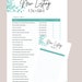 Real Estate "new Listing" Checklist Printable Fillable Pdfs Instant ...