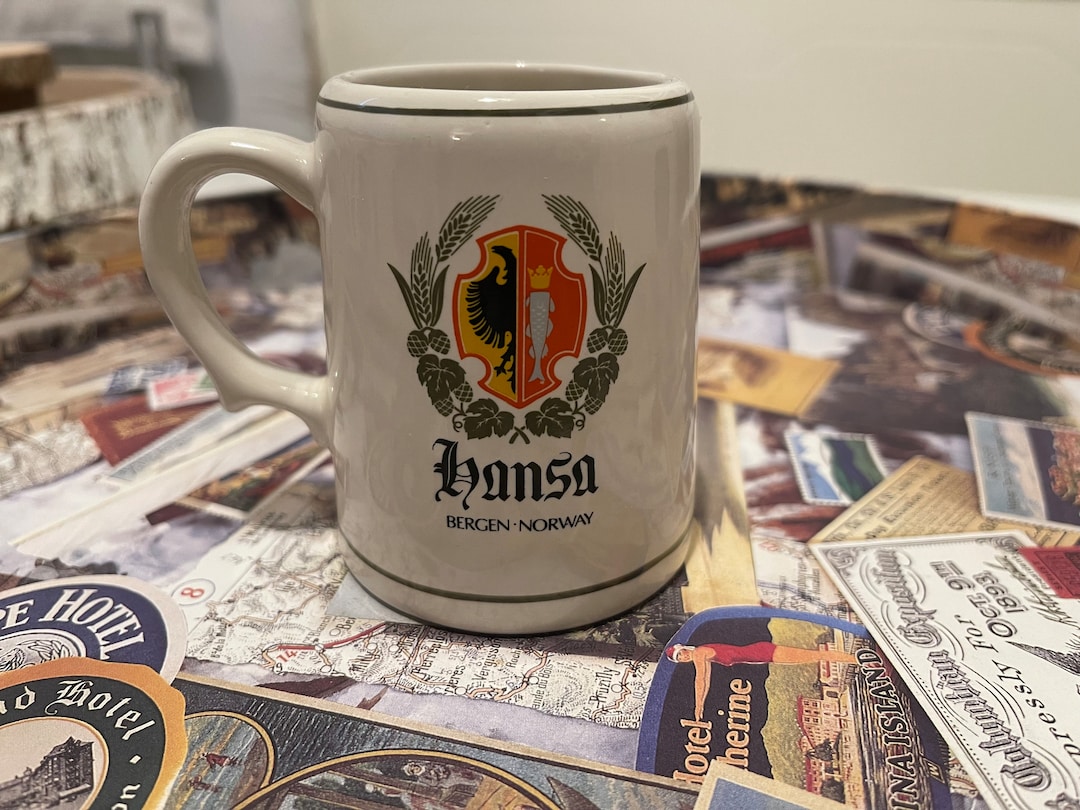 Vintage Small Coffee Mug - Limited Edition - Hasan Beer Bergen Norway ...