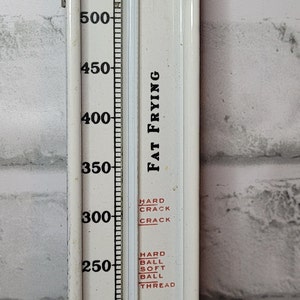 Vintage American Thermometer Co. Candy and Fat Frying Thermometer With ...