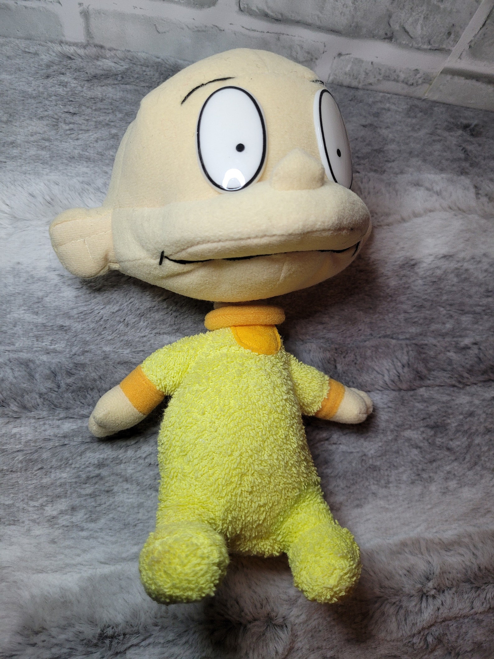 Vintage 2002 Rugrats Nickelodeon Baby Tommy Pickles 10" Plush in Yellow ...