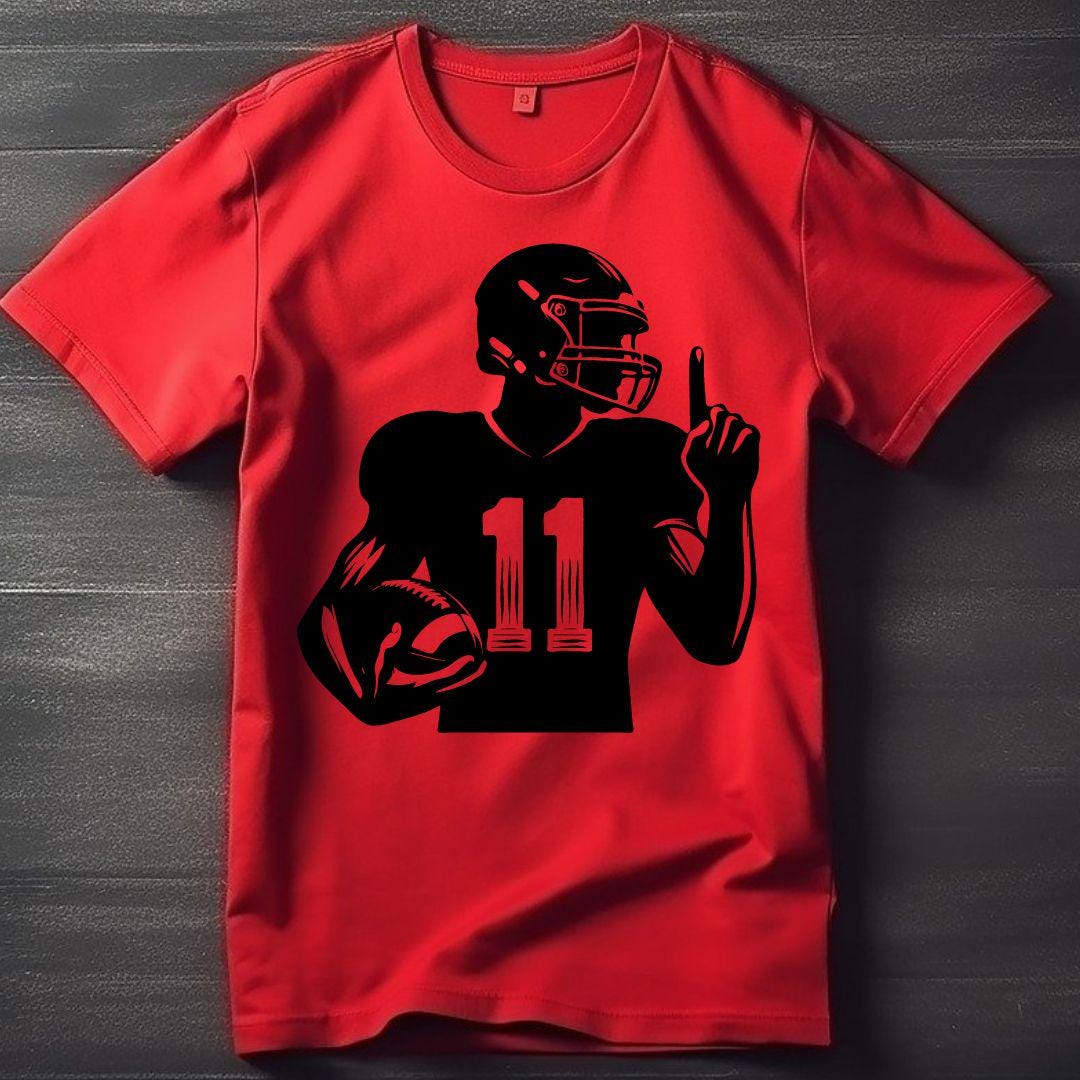 Football Player Cut File Bundle Svg, Png, Pdf, Jpg, Dxf for Instant ...