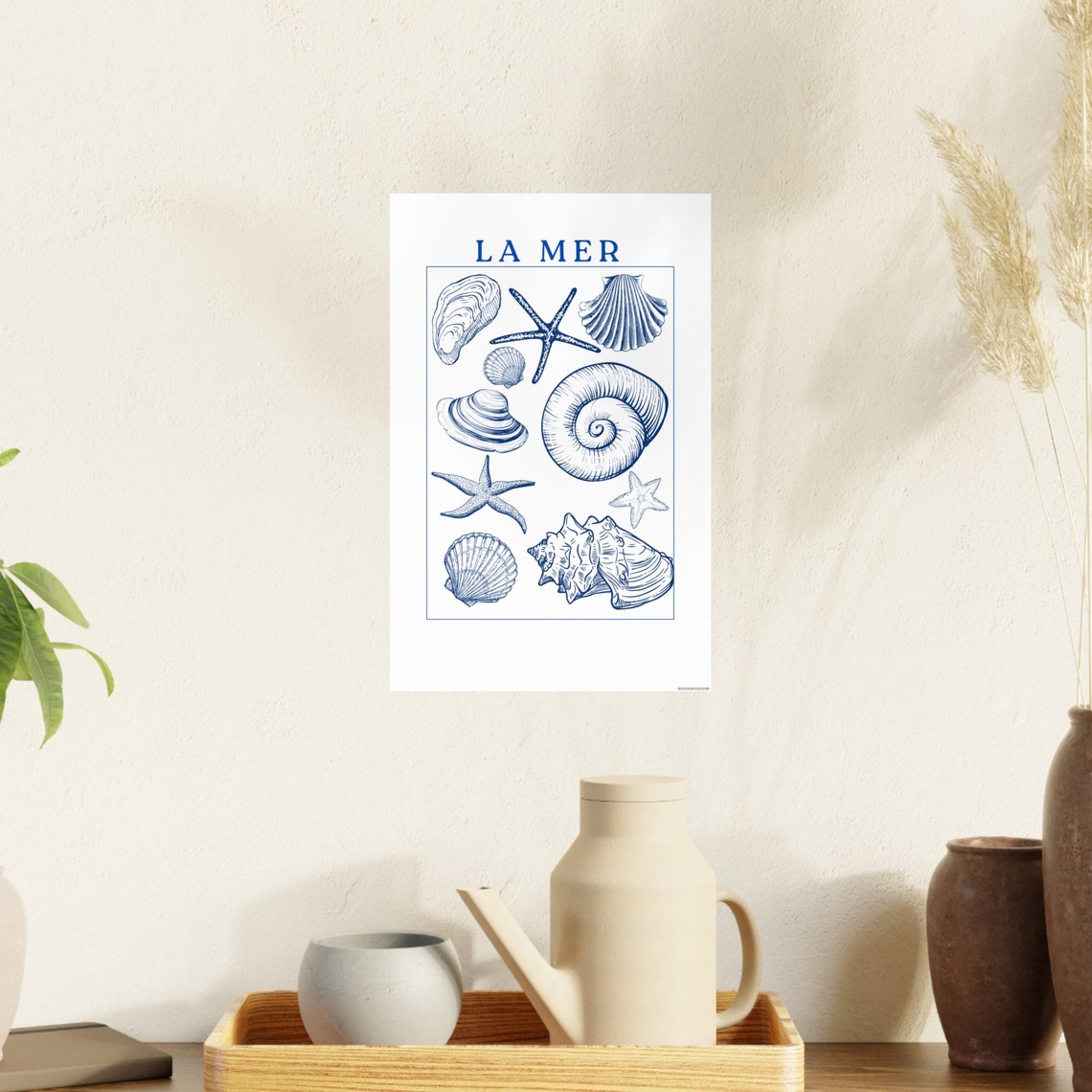 La Mer Poster - Etsy