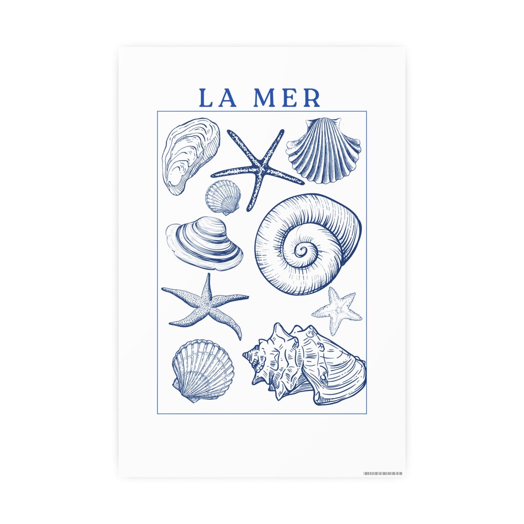 La Mer Poster - Etsy