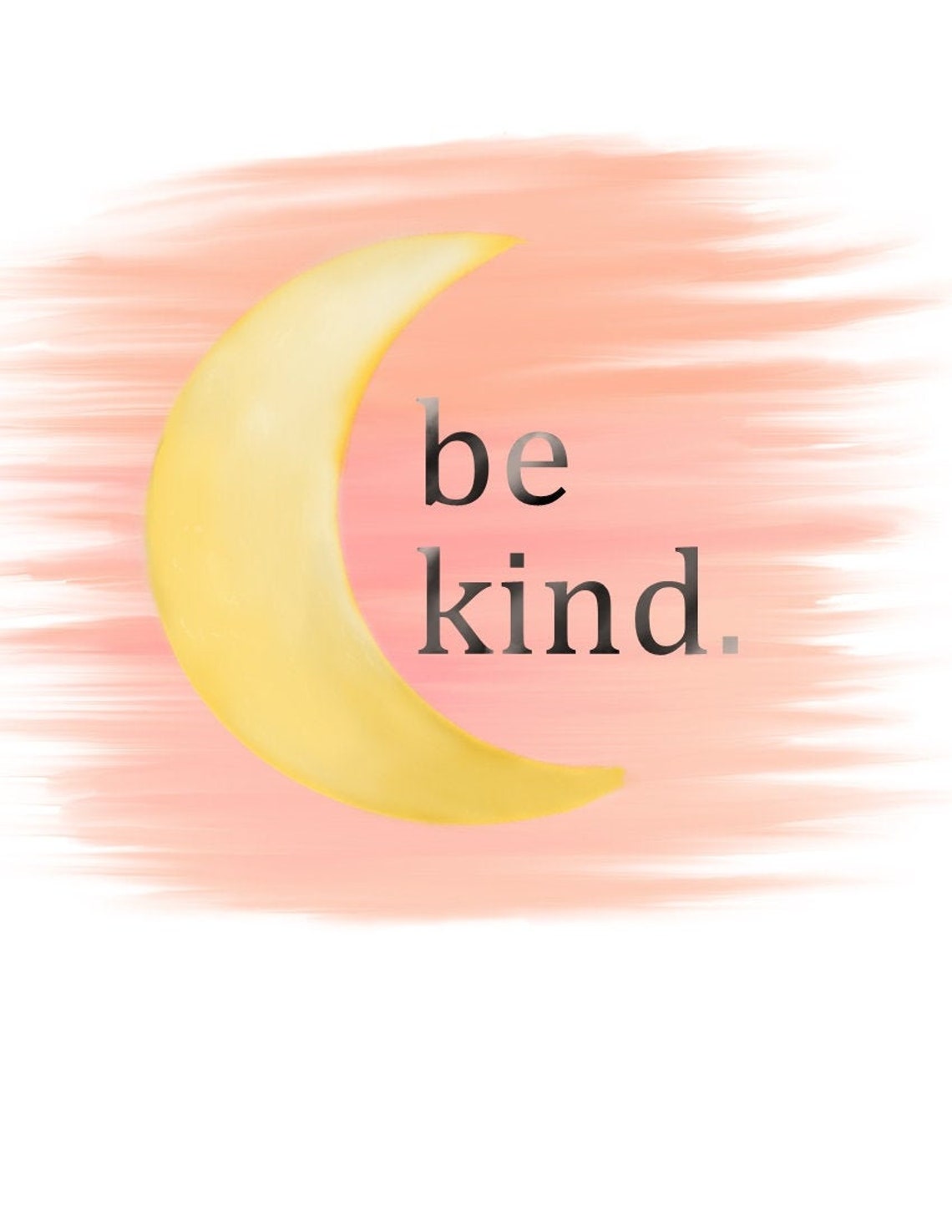 Be Kind - Digital Printable (INSTANT DOWNLOAD) - Etsy