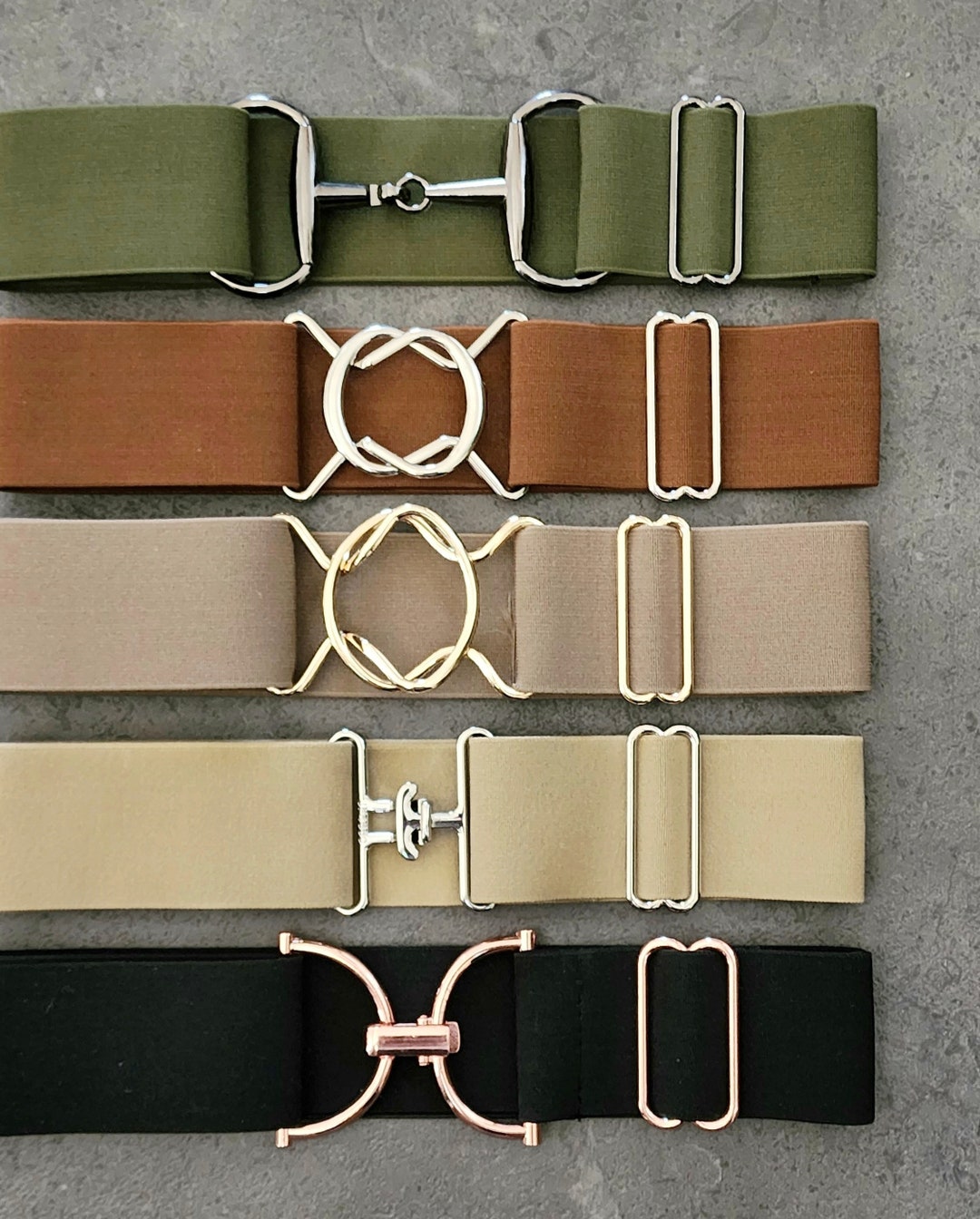 2 Inch Elastic Adjustable Belts- Snaffle Bit, Surcingle, Circle and ...