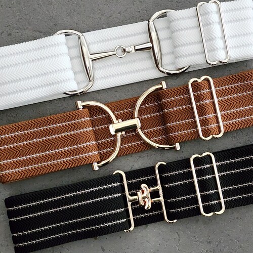 2 Inch Elastic Adjustable Belts Snaffle Bit Surcingle - Etsy