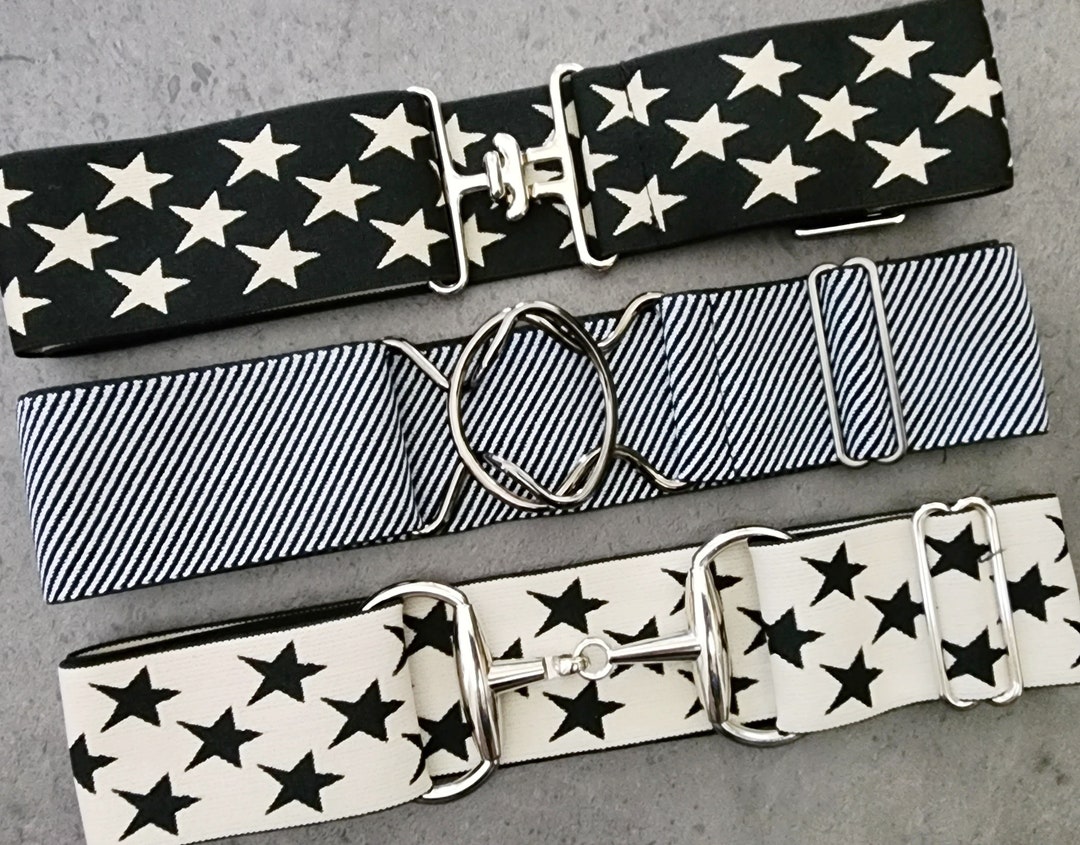 2 Inch Elastic Adjustable Belts- Snaffle Bit, Surcingle, Circle and ...