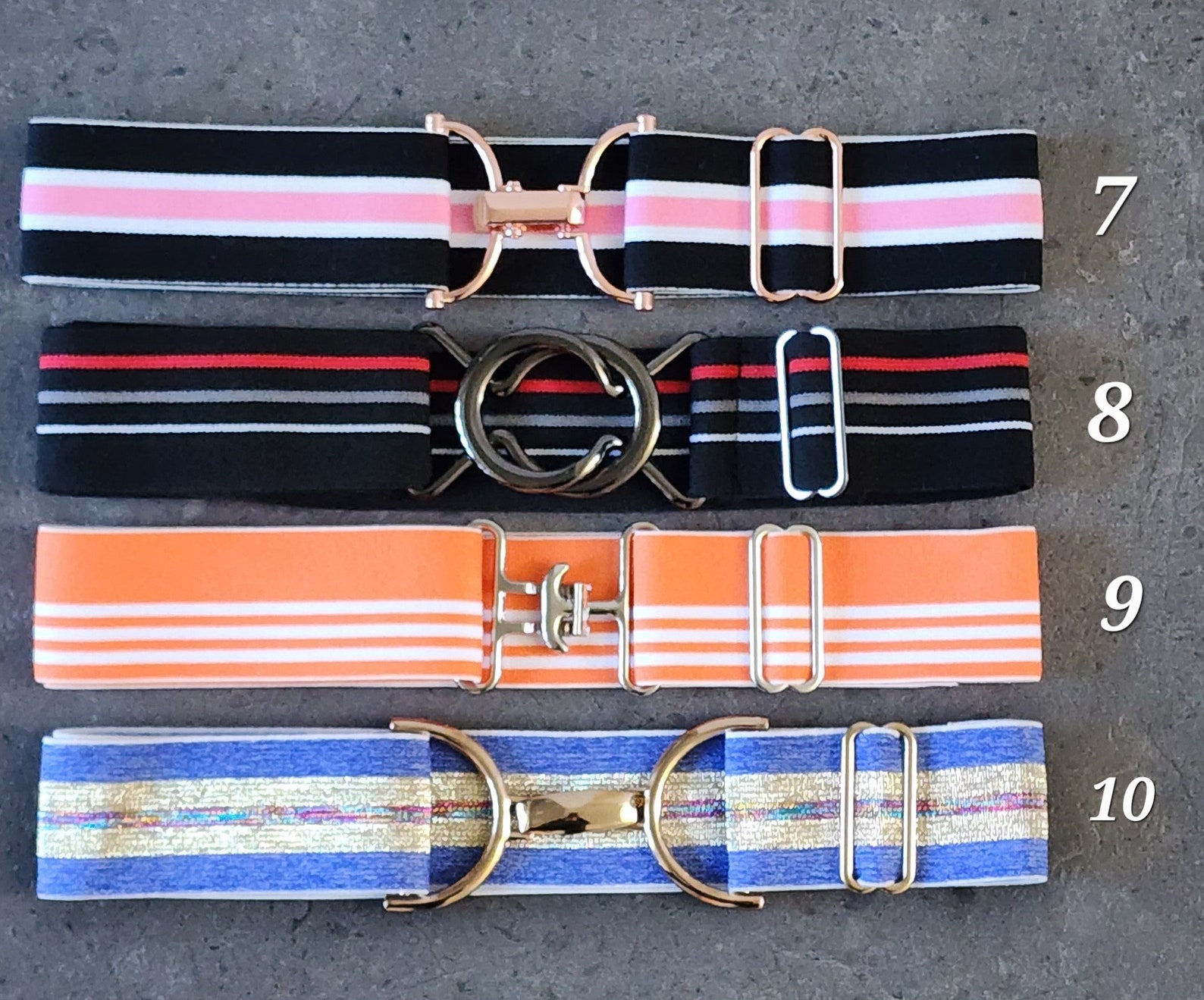 1.5 Inch Adjustable Elastic Equestrian Horse Riding Belts- Surcingle ...