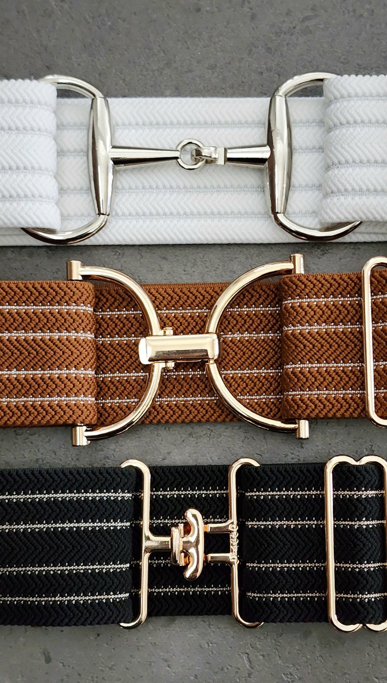 2 Inch Thick Elastic Adjustable Belts Snaffle Bit Surcingle - Etsy