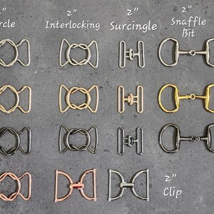 2 Inch Elastic Adjustable Belts- Snaffle Bit, Surcingle, Circle and ...