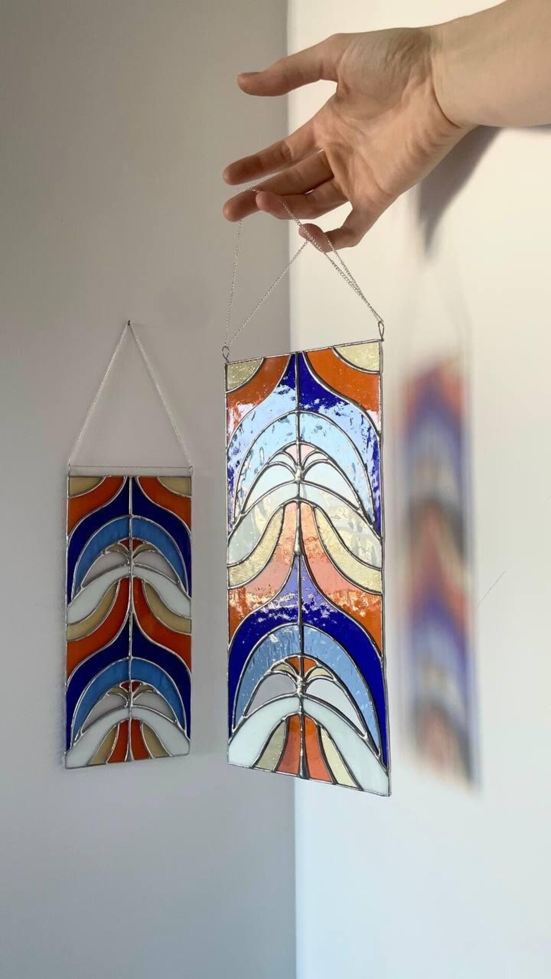 Stained Glass Wall Panel - Etsy